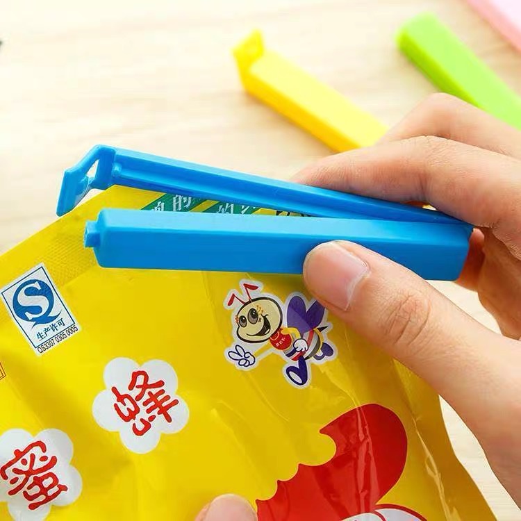 A06 COD【Manila】Portable Food Snack Seal Bag Sealing Clip Sealer Plastic ...