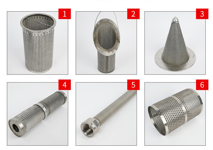 Customized Stainless Steel Filter Mesh Tube Cylindrical Filter Mesh ...