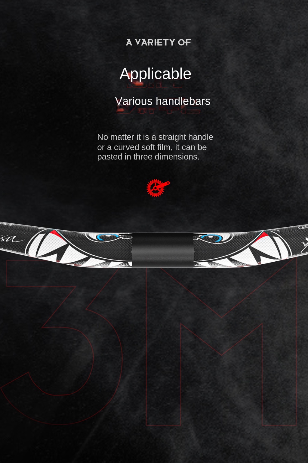 ENLEE bicycle handlebar film Highway mountain bike handlebar horizontal ...