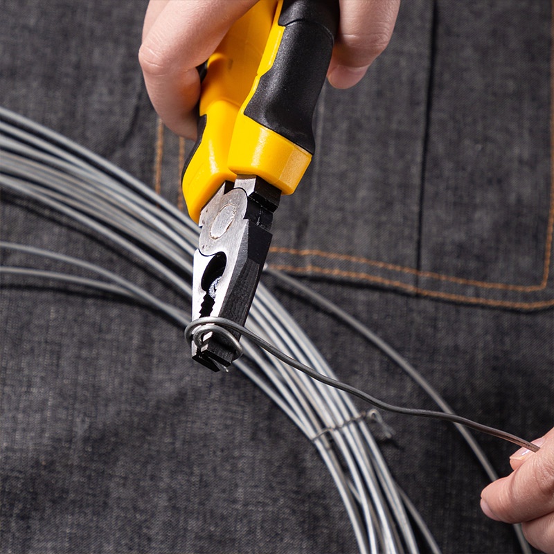 Deli 6"/7"/8" Pliers Heavy Duty Plier Tool Multifunctional Steel Wire ...