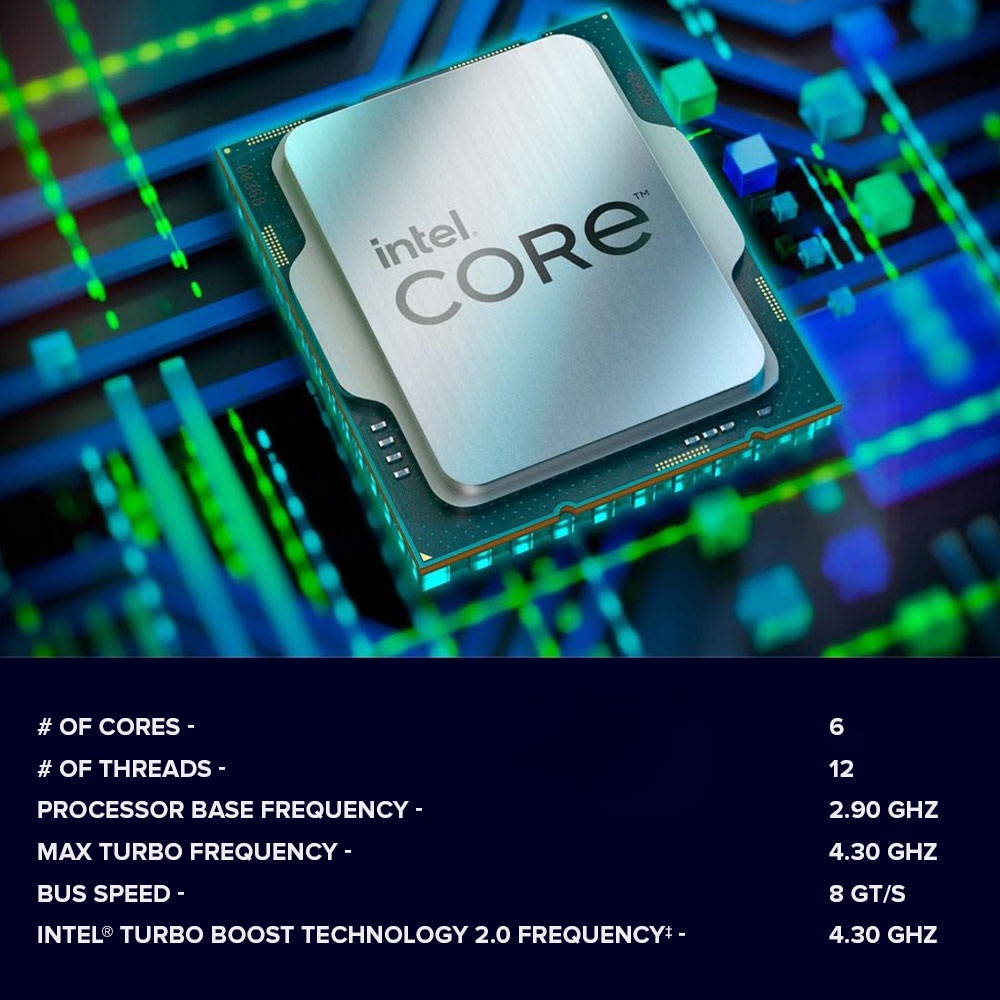 Intel Core I5-10400 Comet Lake Socket 1200 2.9GHz Processor with CK ...