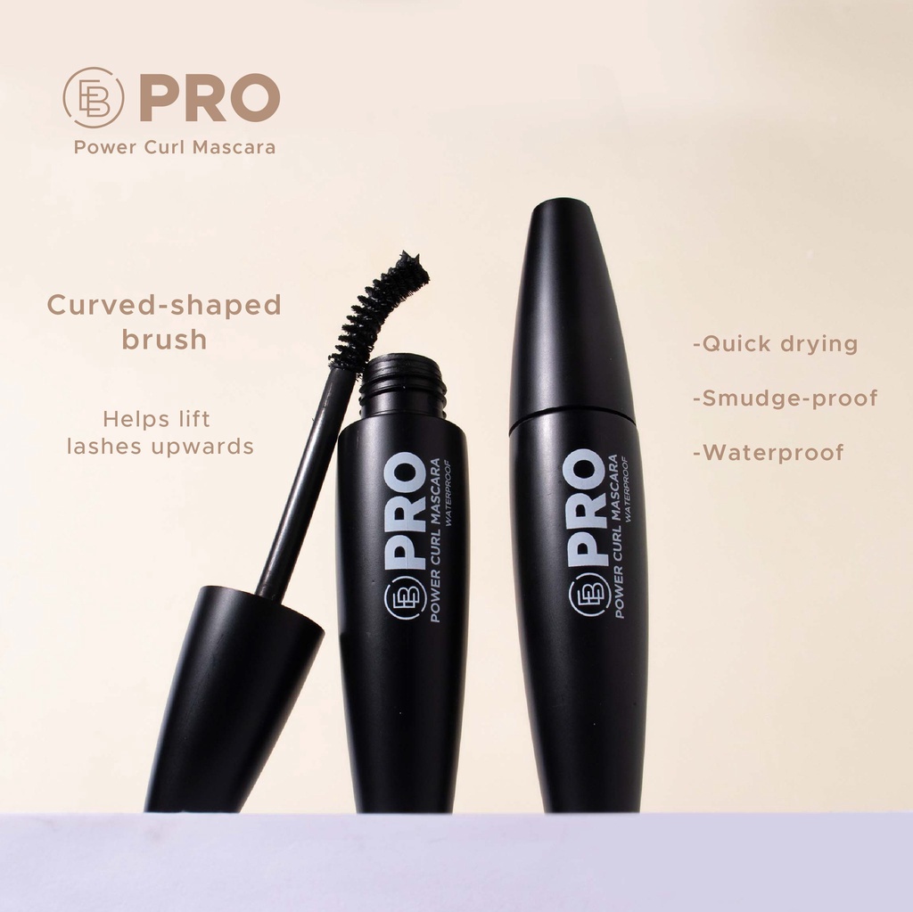 EB Pro Power Curl Mascara 12g [Mascara, Waterproof, Smudge proof ...