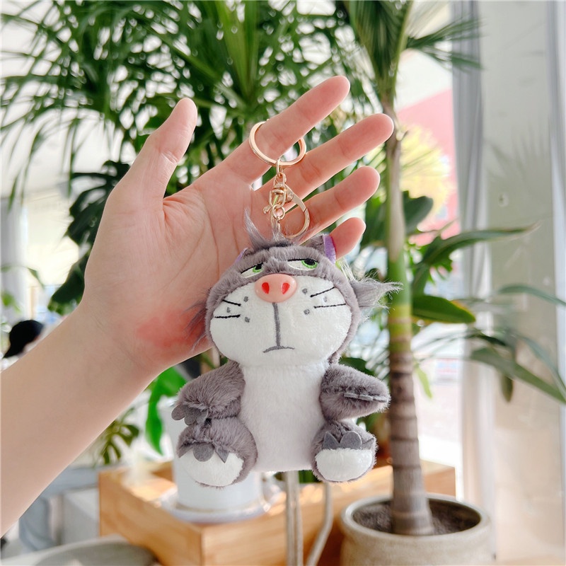 Lucifer cat plush small pendant popular toy doll keychain | Shopee ...