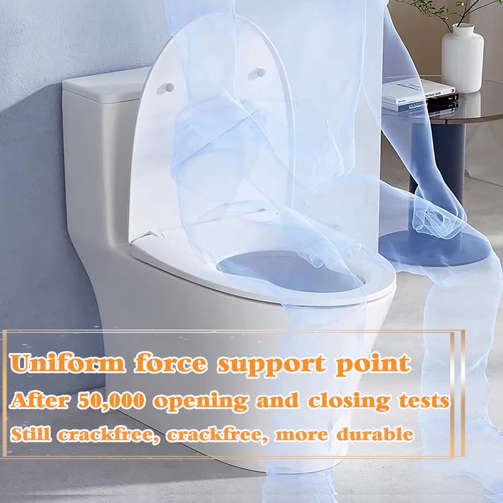MANUYAMA Original Toilet Seat With Quietly Slow Close U/V/O Type ...
