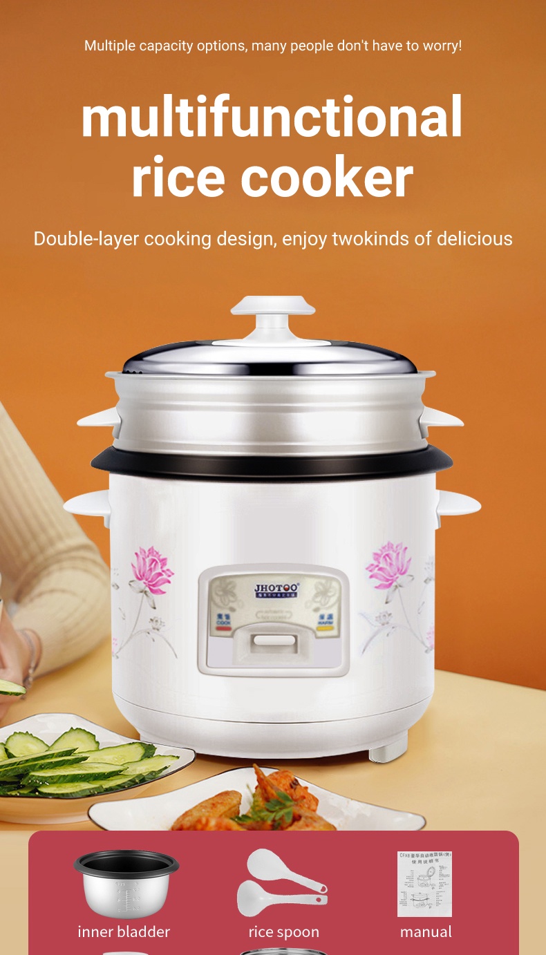 3L rice cooker with steamer mini rice cooker multifunctional electric ...