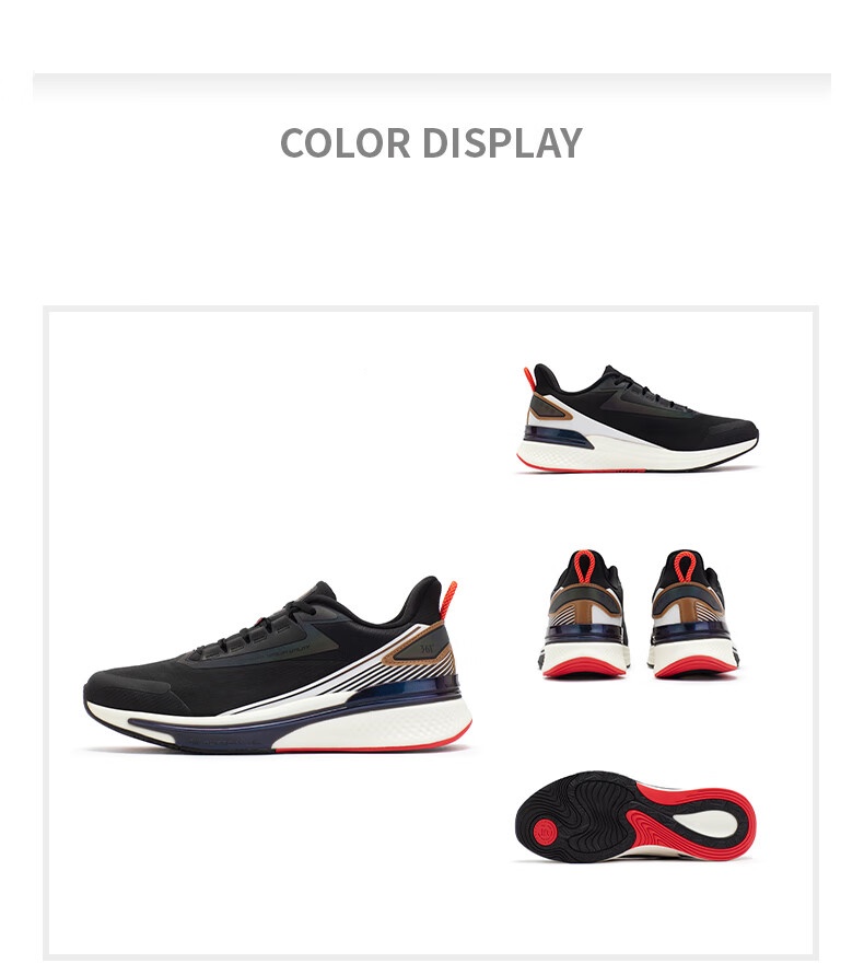 361 Degrees Rainblock 5.0 Men Running Shoes Lightweight Shock-Absorbing ...