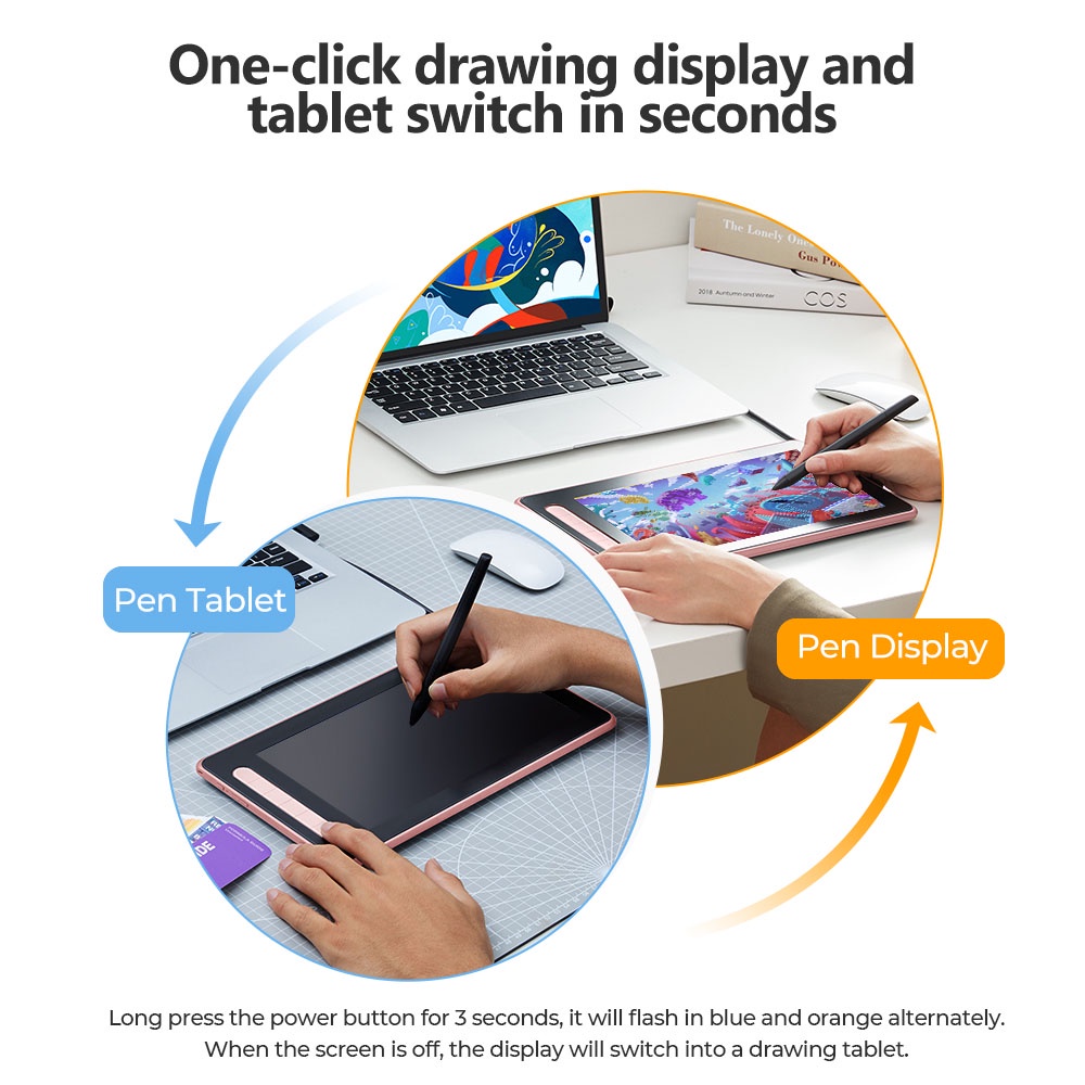 XPPen Artist 10 2nd Pen Display Drawing Monitor Drawing Display With X3 ...