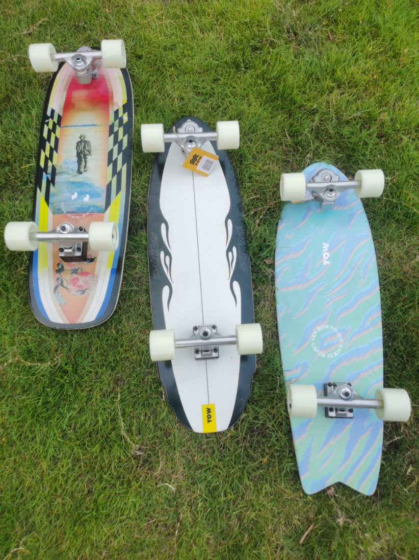YOW Surf SKATE SKATEBOARD FULL SET Land Surfboard S6 Spring Bridge ...