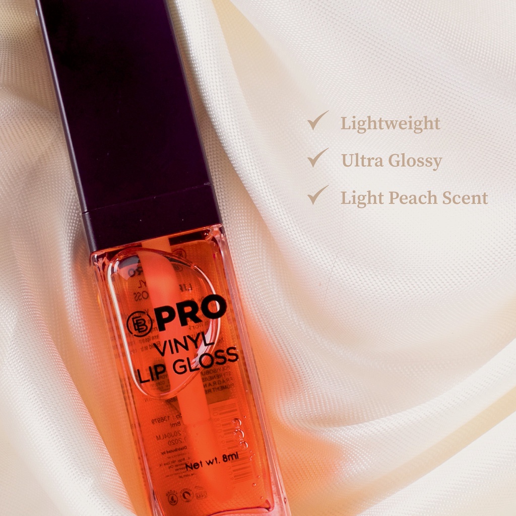EB Pro Vinyl Lip Gloss 8ml [Lip Gloss, Plump, Makeup] | Shopee Philippines