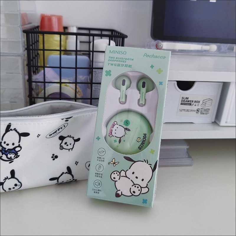 Miniso Sanrio Wireless Bluetooth Noise Cancelling Gaming Earbuds ...