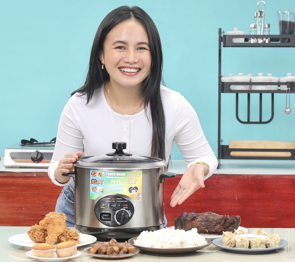 Tough Mama NTMRC18-6IN1 Ultimate Multicooker 1.8L Rice Cooker Stainless ...