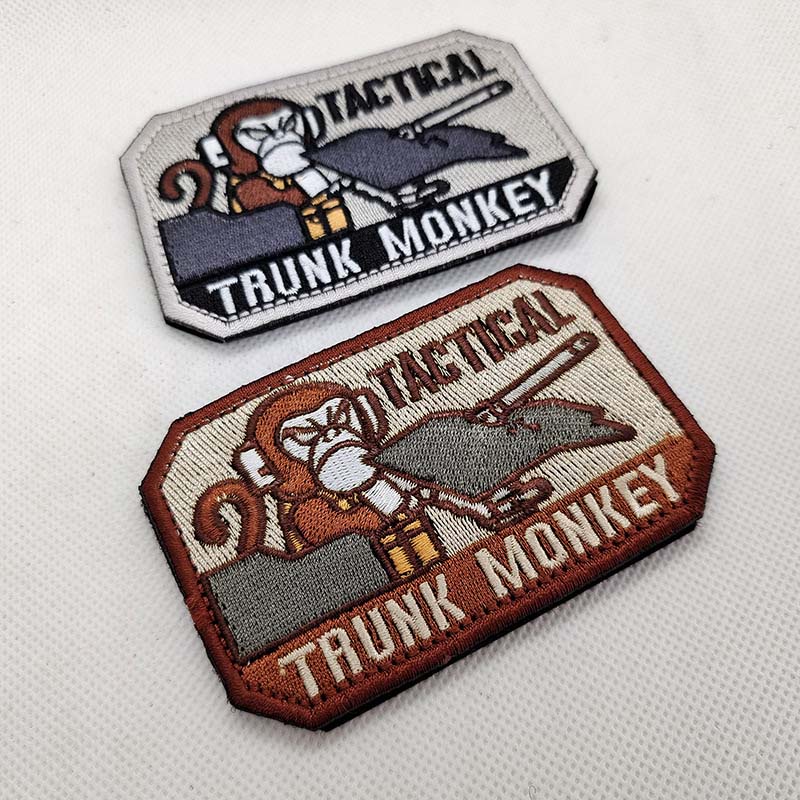 I'AM SNIPER,TRUNK MONKEY Tactical Patch Emblem Embroidery,Armband Badge ...