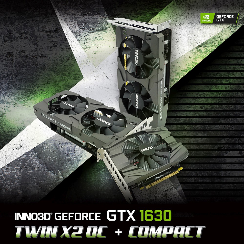 EasyPC | Inno3D GTX1630 compact N16301-04D6-1177VA19 4GB 64bit GDDR6 G ...