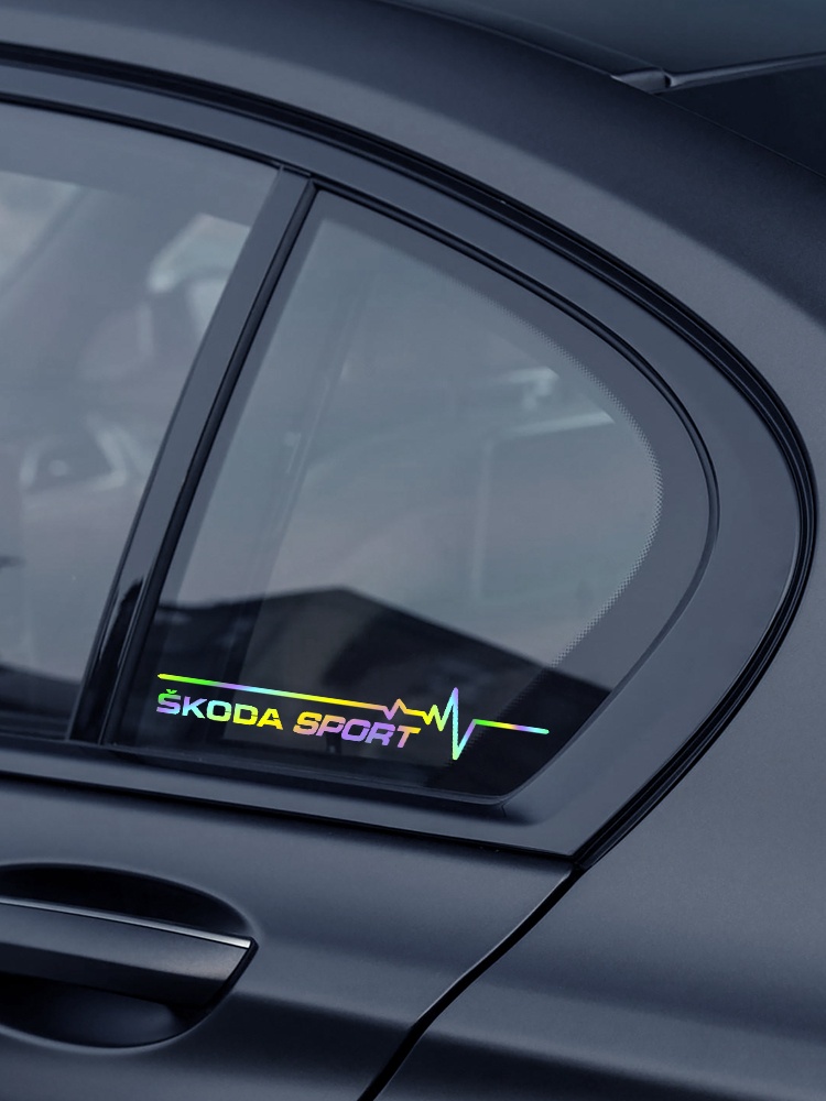 2Pcs Car Reflective Side Window Sticker Windshield Decal For TOYOTA ...