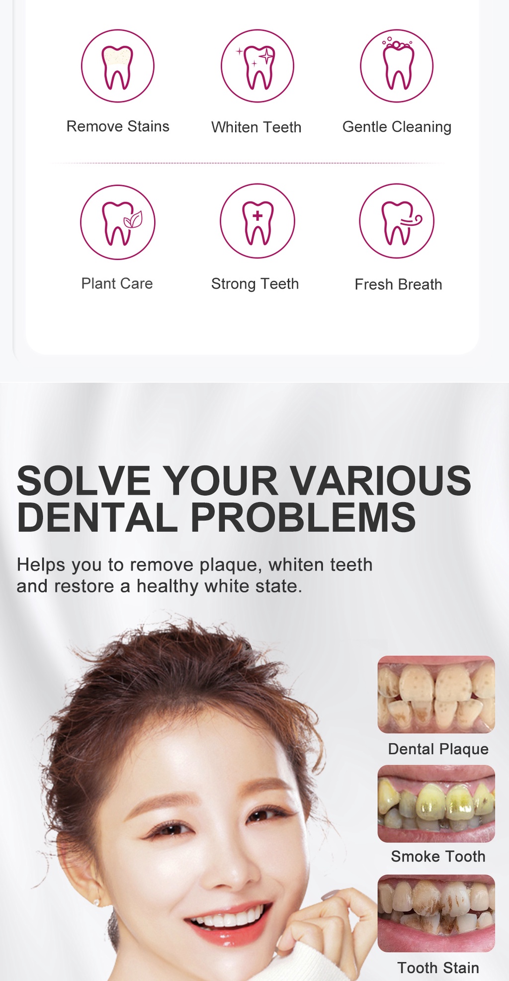 RtopR Teeth Whitening Essence with Arbutin, Whitening Tooth Restoration ...