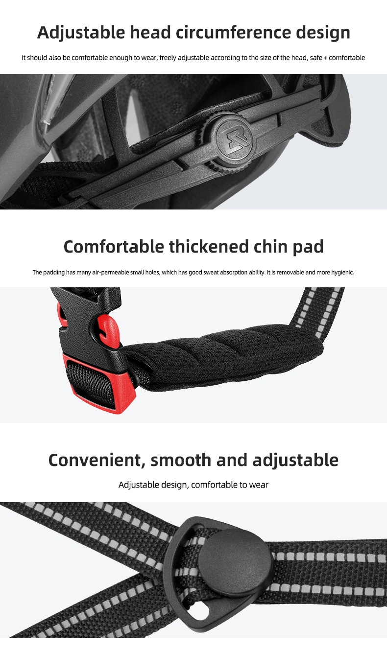 Rockbros Bike Helmet Breathable Cycling Helmets Bicycle Accessories | Shopee Philippines