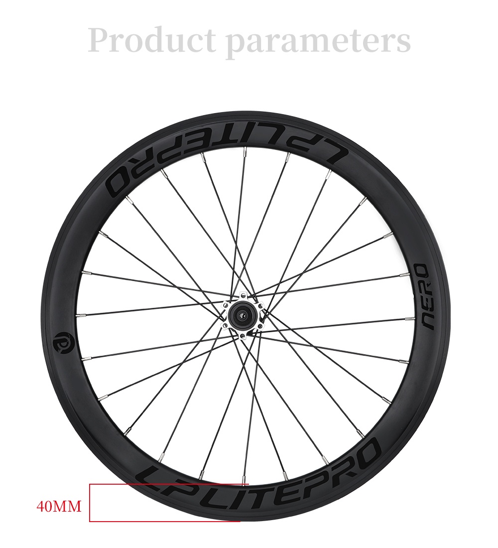 Lp Litepro Aero Ultra Light Wheels 40mm Rim For Folding Bicycle 20 Inch ...