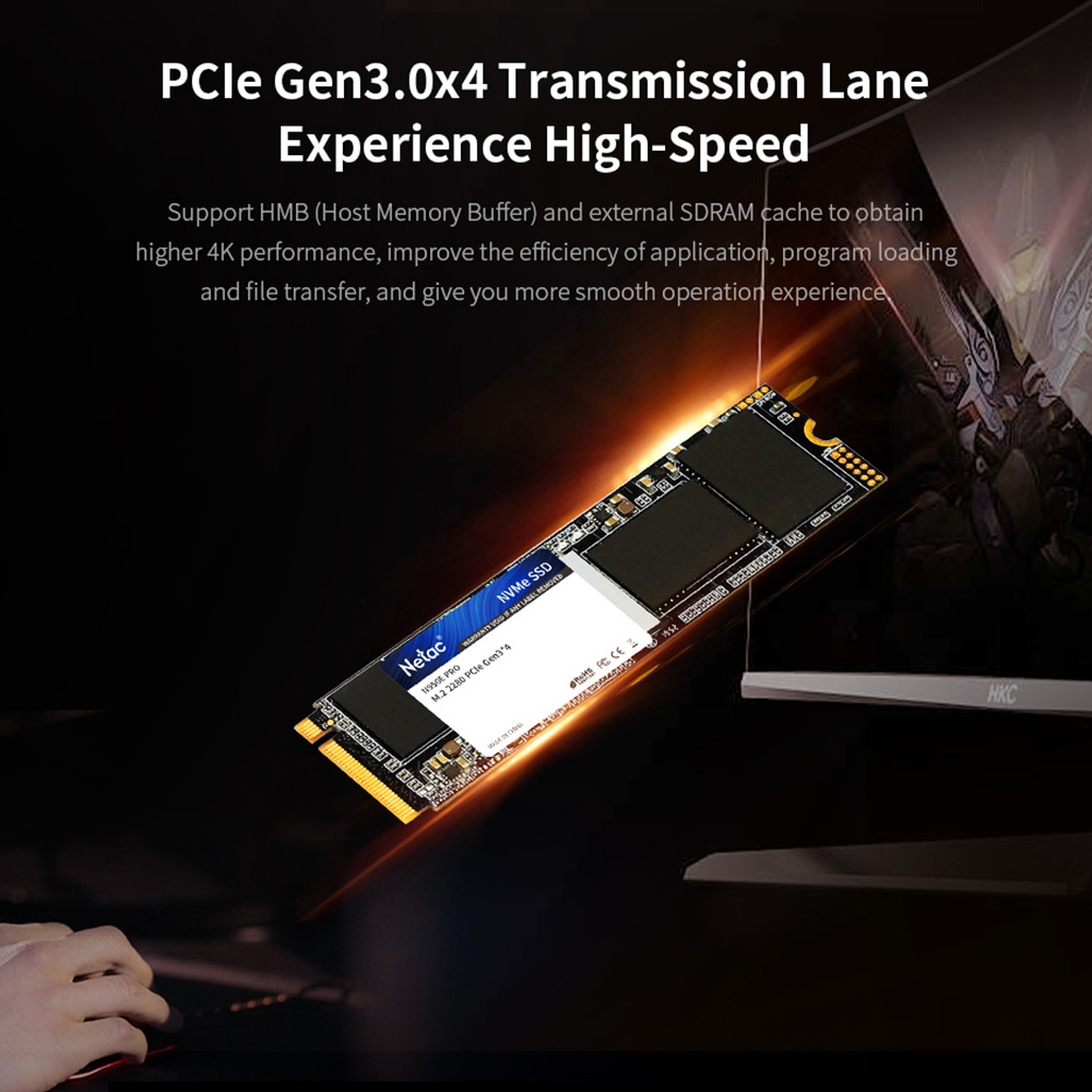 EasyPC | Netac N950E 250GB M.2 or 1TB NVME M.2 Solid State Drive Brand ...