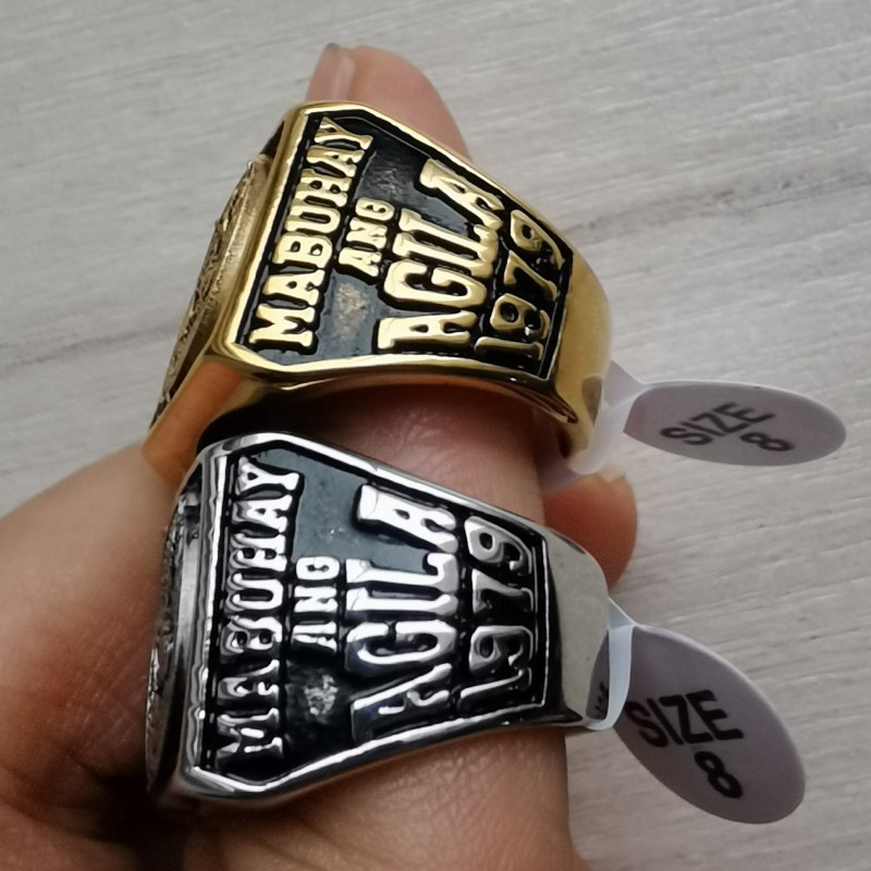 Pure Stainless Steel Jewelry Mabuhay Agila TFOE Ring Size 6-13 | Shopee ...