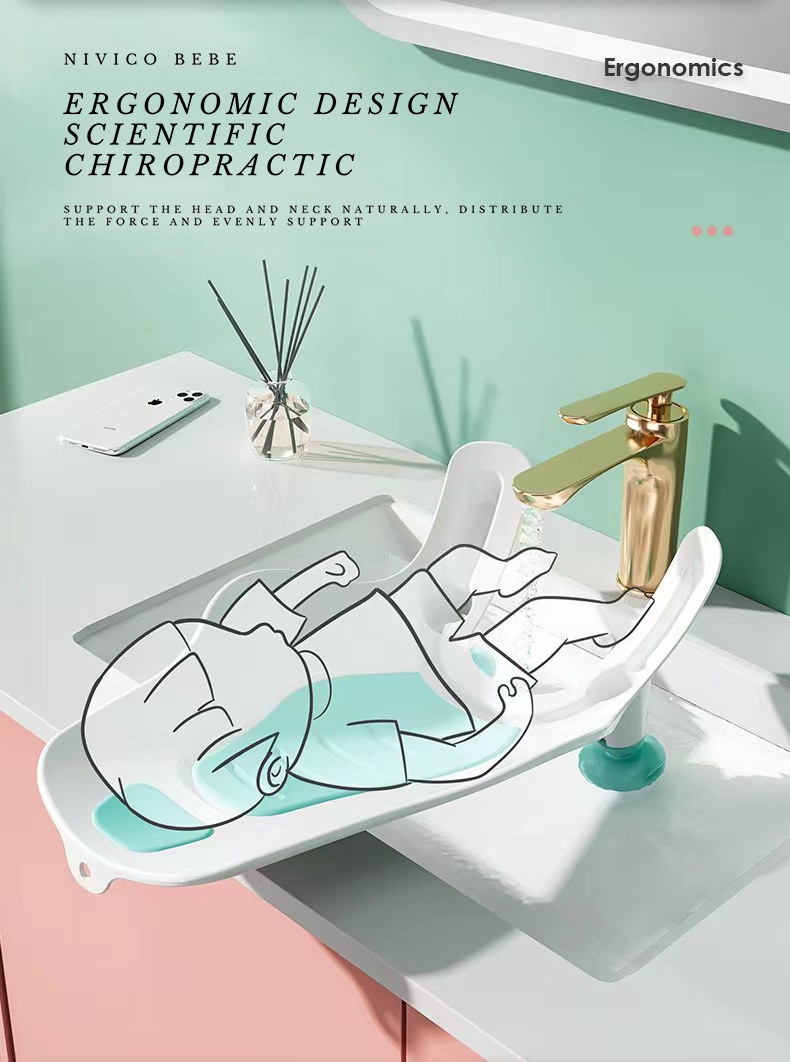 NIVICO BEBE Portable Baby Butt Wash Newborn Baby Butt Wash Basin ...