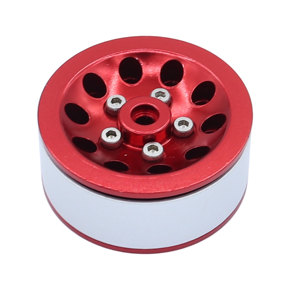 MN82 Metal Beadlock Wheel Hub Rims with Tires for 1/16 WPL C14 C24 B14 ...