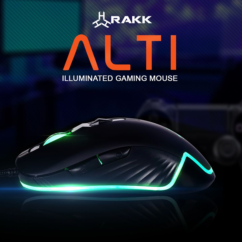 EasyPC | Rakk Alti Illuminated Gaming Mouse | Best for FPS Games | 1 ...