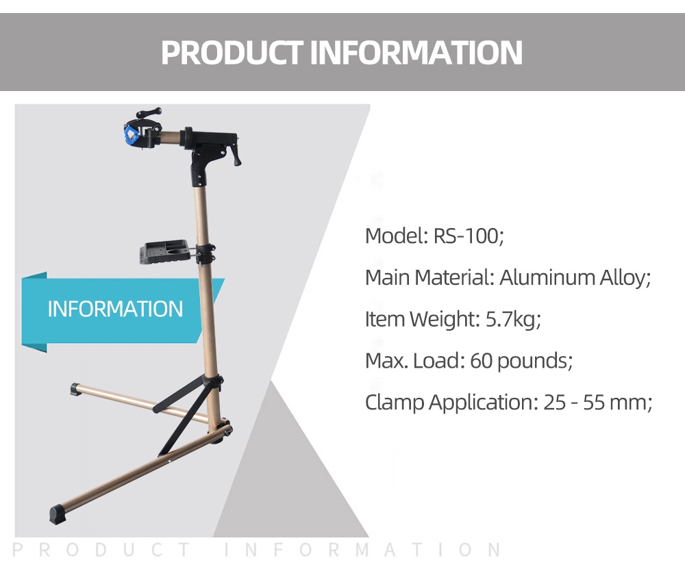 ThinkRider Bike Rack Holder Basikal Fixie Storage Bicycle Repair Stand ...