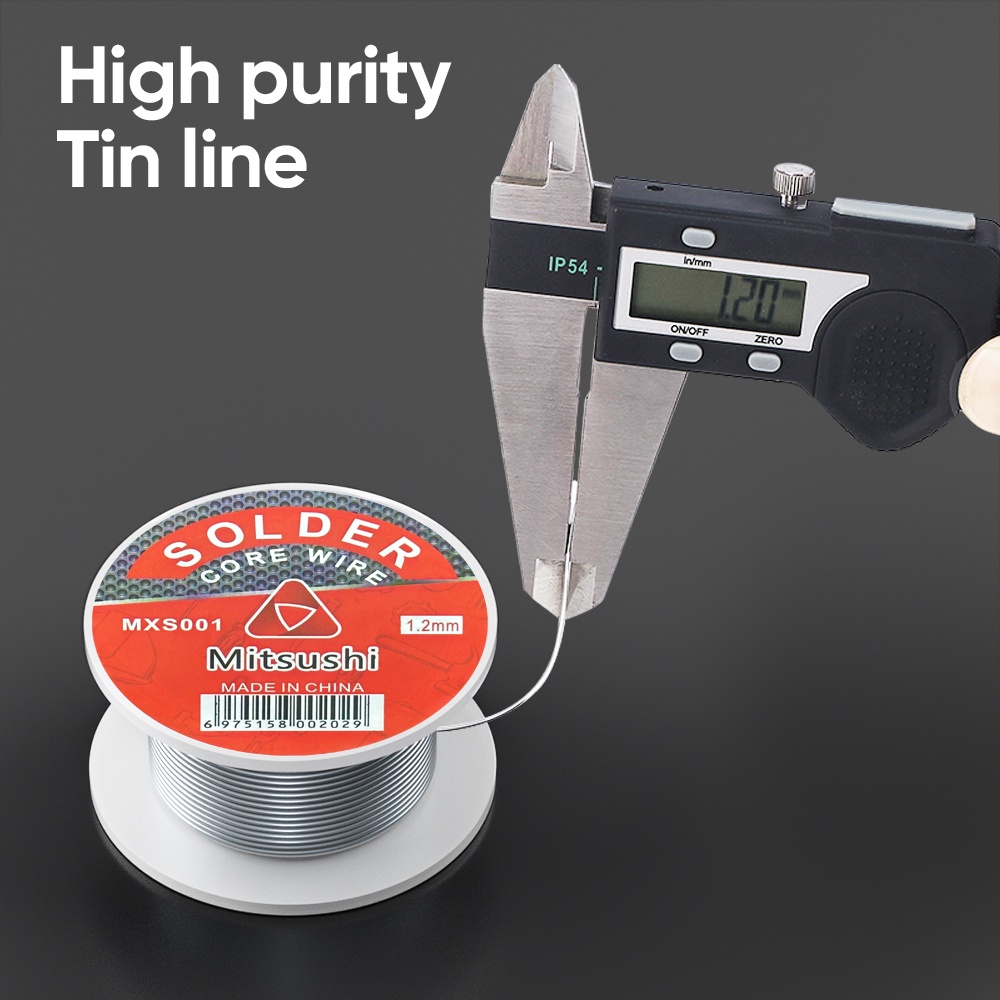 Mitsushi Soldering Lead Tin Lead 1.2mm 3m Solder Lead Spool Roll Solder Wire 1pcs | Shopee ...