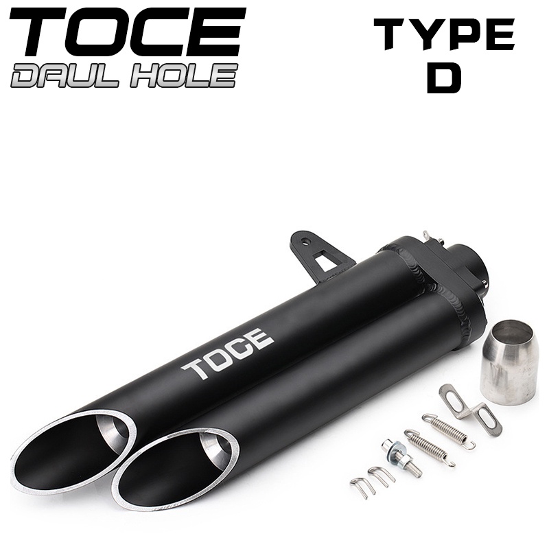 Exhaust Motorcycle Exhaust Muffler Pipe Moto Muffler Universel Toce ...
