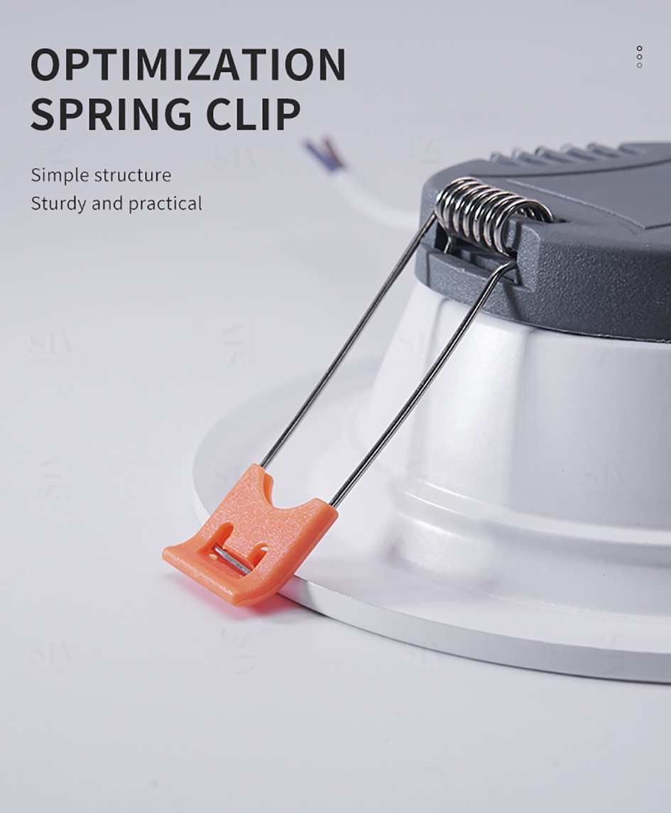 Siv Led Ceiling Panel Light Recessed Downlight Pin Lights, Energy ...