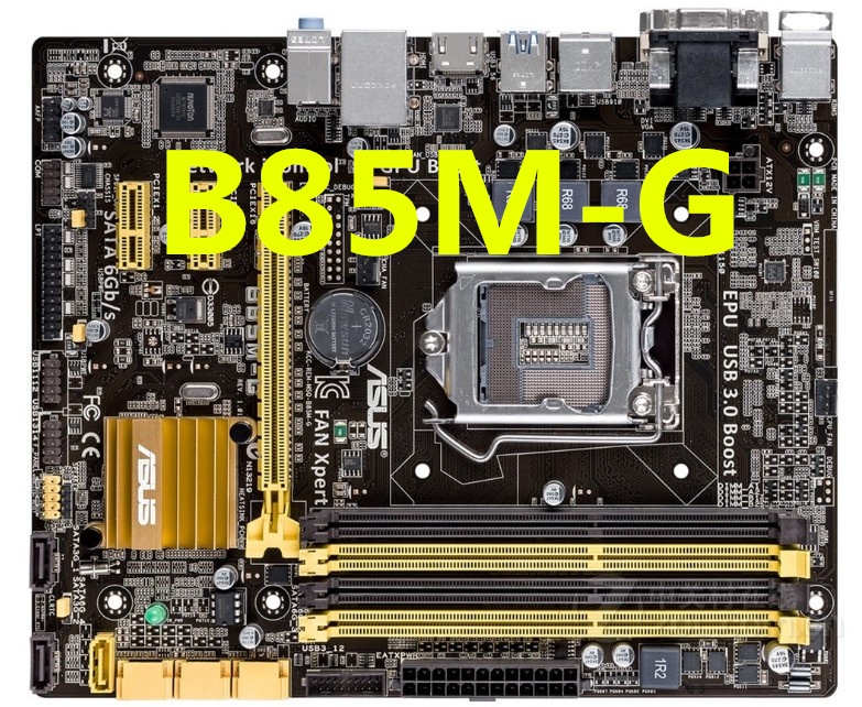 Asus B85M-E B85M-G B85M-G PLUS B85 small board LGA 1150 pin main board ...