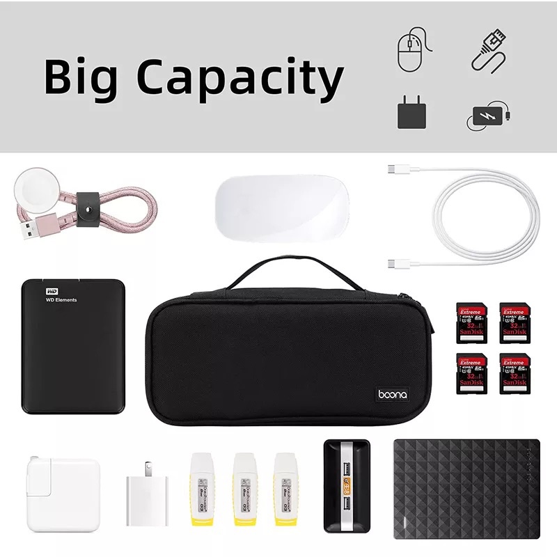 Laptop Chargers Case Universal Electronics and Laptop Accessories Pouch ...