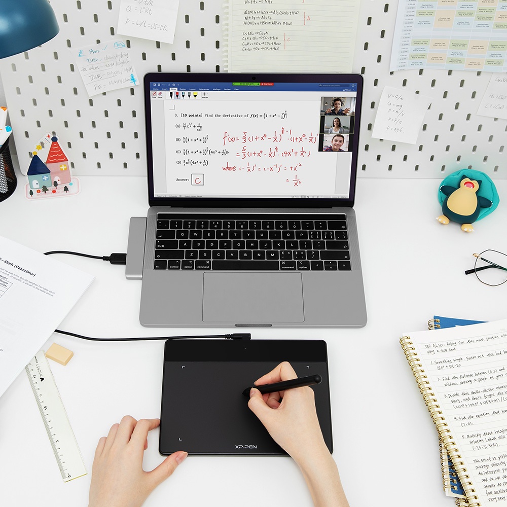 XPPen Deco Fun Drawing Tablet Graphic Tablet Support Android Device Pen ...