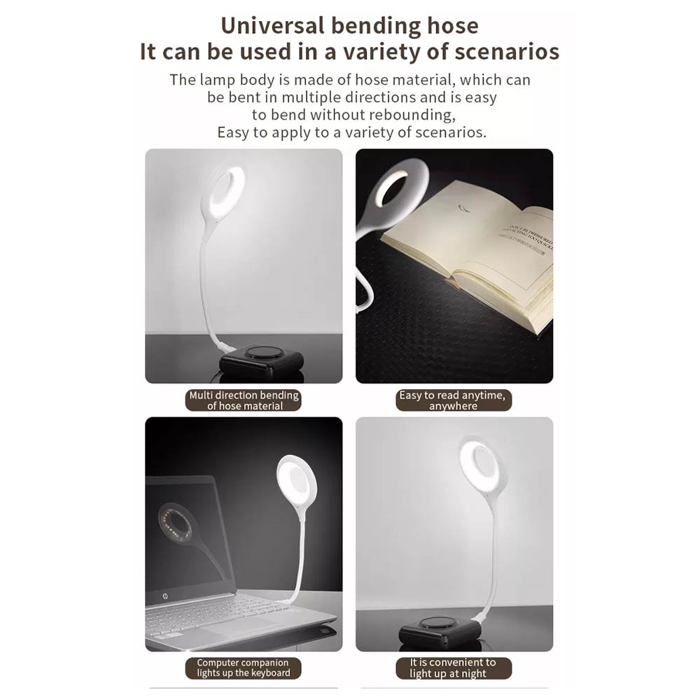 LED USB Voice Smart Light | Table Lamp Intelligent Voice Control ...