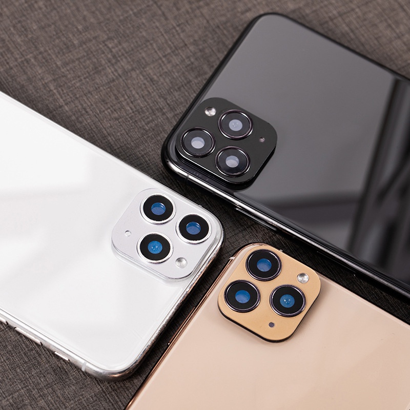 Luxury metal 5th generation camera lens protector For iphone X XS Max ...