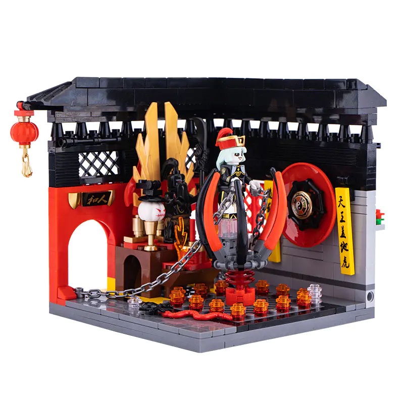 1028pcs Vampire Expert Movie Series Tabletop Zombie Model Queen ...