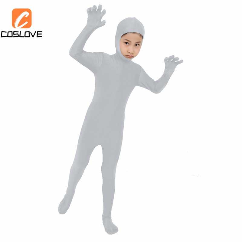 Kid Adult Zentai Men Women Novelty Dancing Full Body Suit Cosplay ...