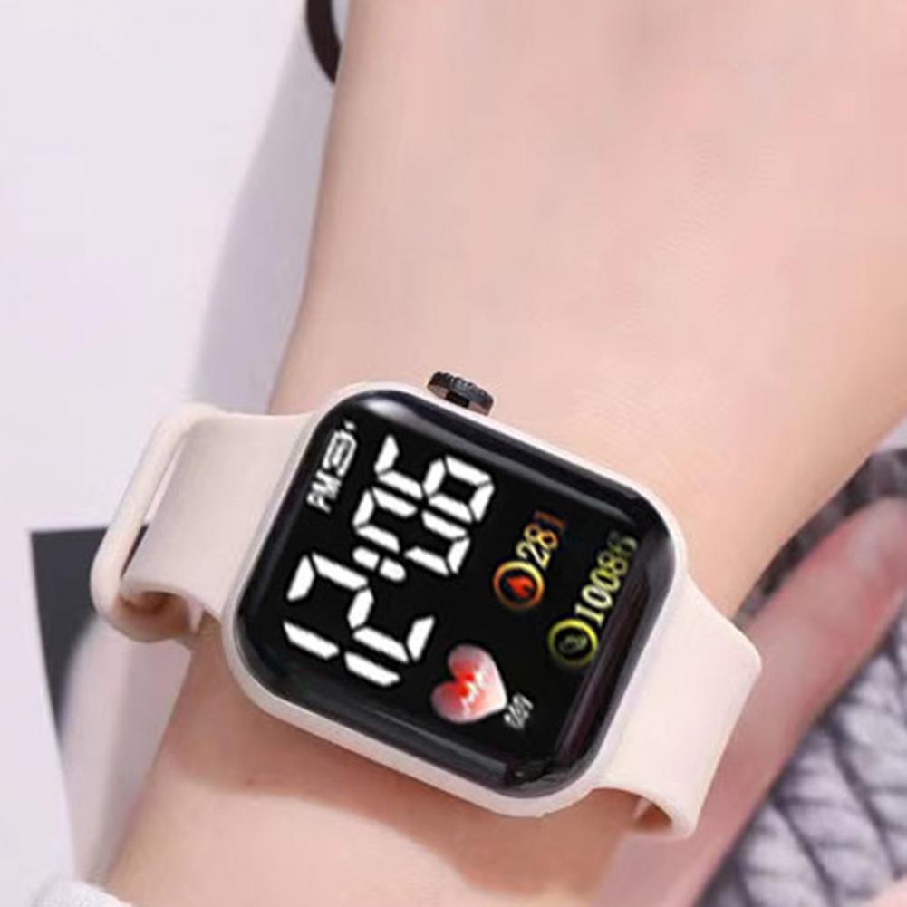 （2 pcs Led Watch ）Electronic Wrist Watch LED Digital Smart Sport Watch ...