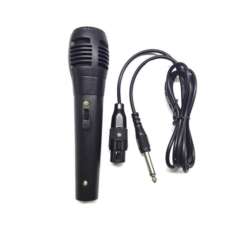 Cardioid Dynamic Wired Microphone,Professional Audio Vocal Karaoke Machine Mic, Handheld with On ...