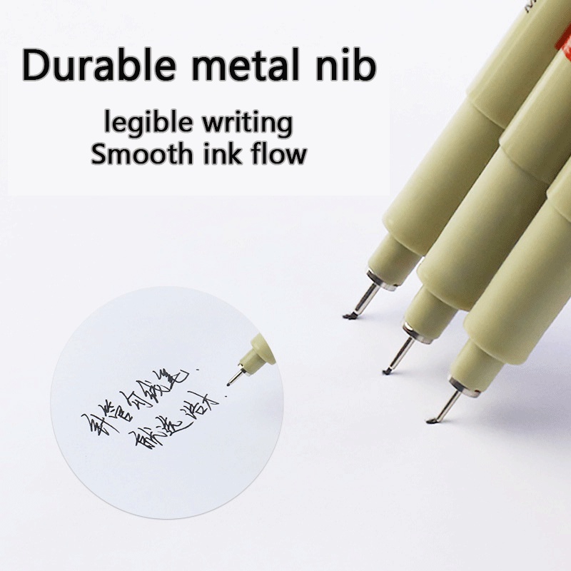 12pcs Comic drawing pen needlepoint pen art pen hand drawn hook pen ...