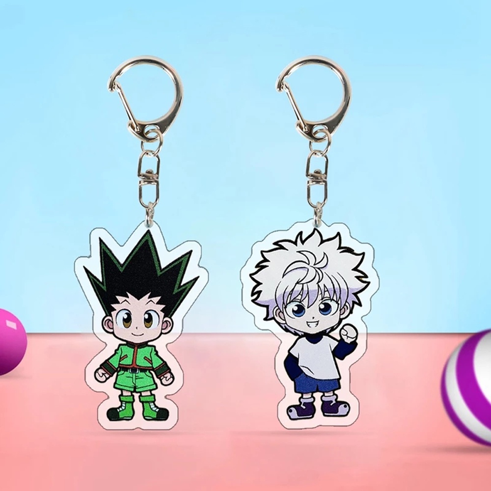 TWINKLE1 HUNTER x HUNTER Anime Killua Zoldyck Kurapika Key Chains Two ...