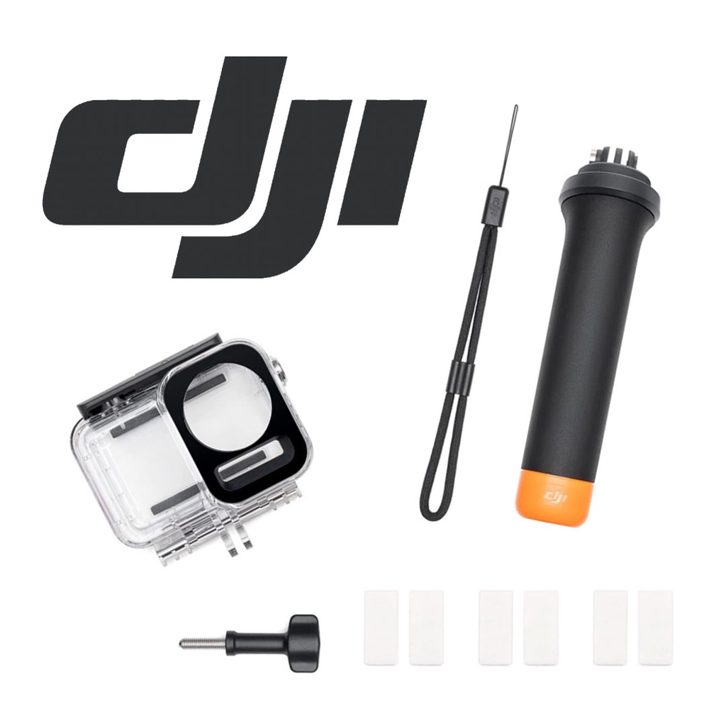 DJI Diving Accessory Kit w/ Waterproof Case, Floating Handle, Locking ...