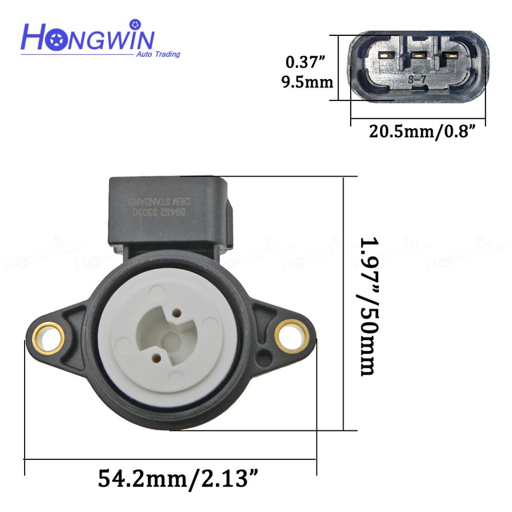 89452-33030 Throttle Position TPS Sensor Fits Toyota Toyota Estima ...