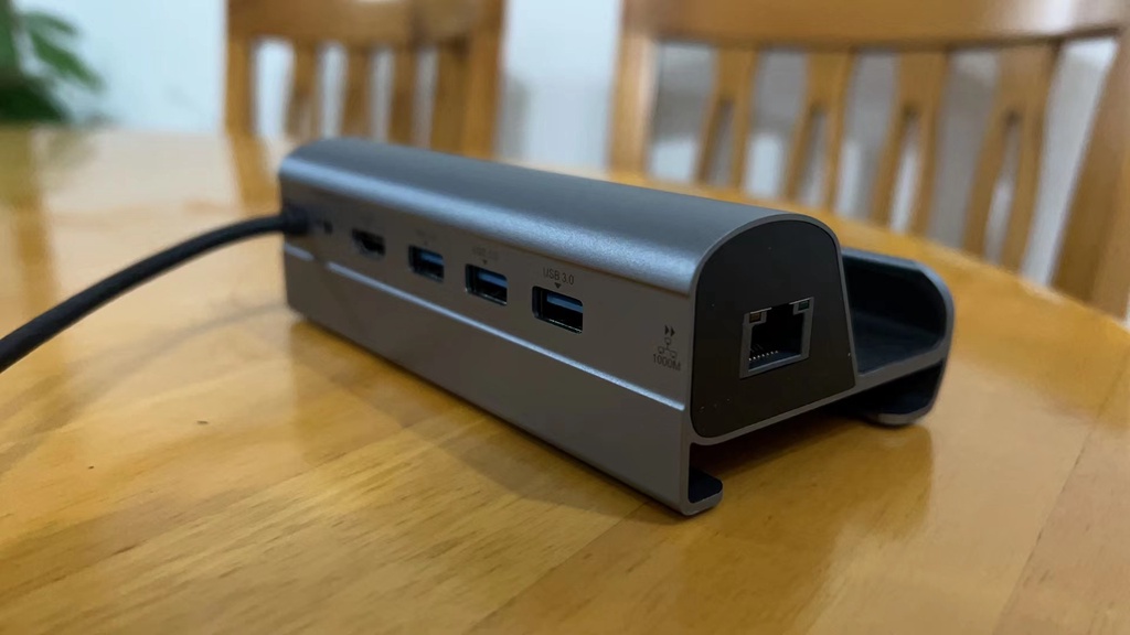 6 In 1 Dock Station with RJ45 LAN Port for Nintendo Switch 2/Steam Deck ...