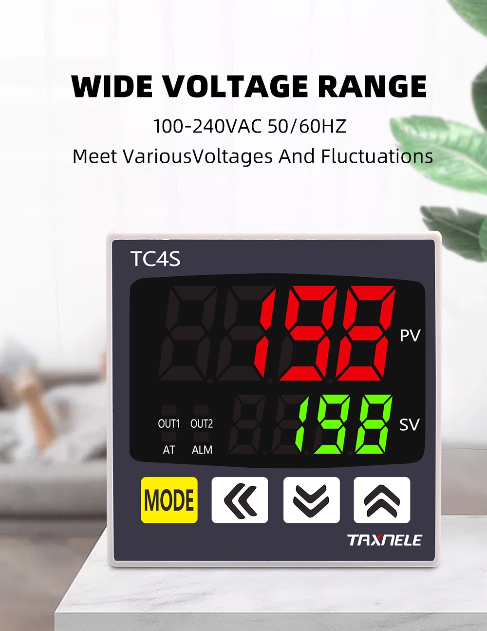 Digital PID Thermostat Dual Output Universal Input TC4S TC4H TC4L TC4M Temperature Controller ...