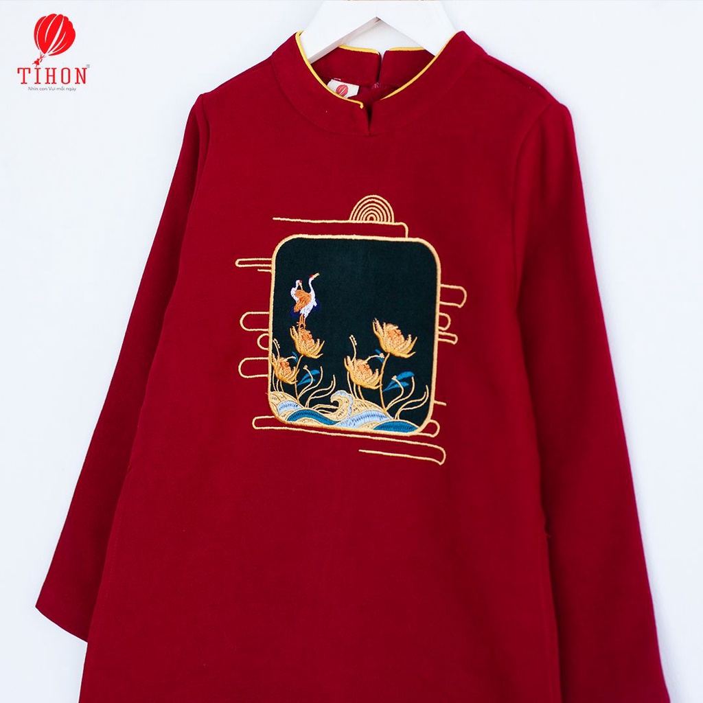 TIHON boys' ao dai, luxurious and elegant style AD0750337 | Shopee ...