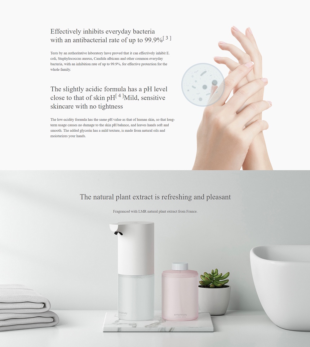 Xiaomi Mi Automatic Foaming Soap Dispenser IPX4 Waterproof and Contactless Hygienic (Dispenser ...