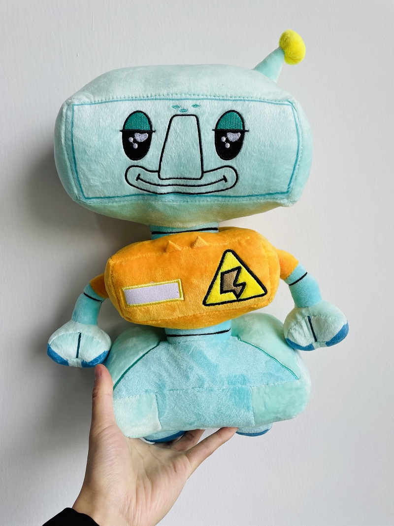Lankybox & SpongeBob SquarePants Plush Doll Crab Boss Squidward Stuffed ...