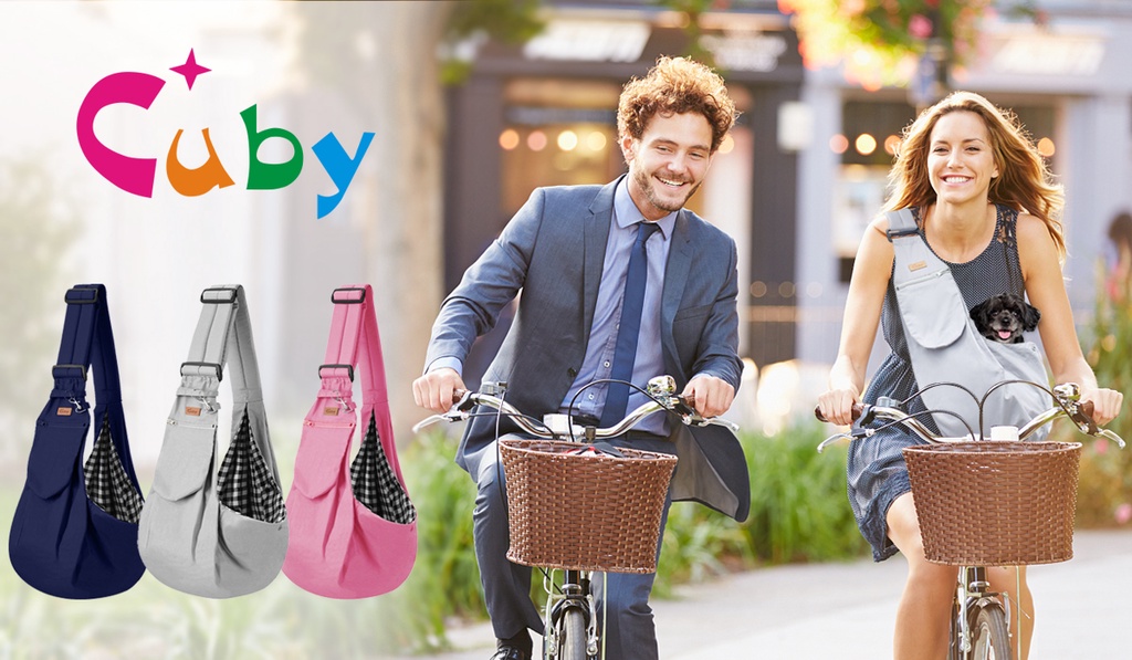 CUBY Adjustable Pet Carrier Suitable For Small Dogs And Cats – Hands ...