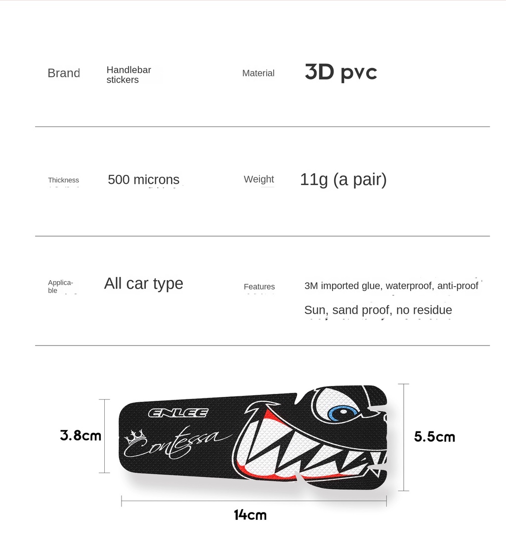 ENLEE bicycle handlebar film Highway mountain bike handlebar horizontal ...